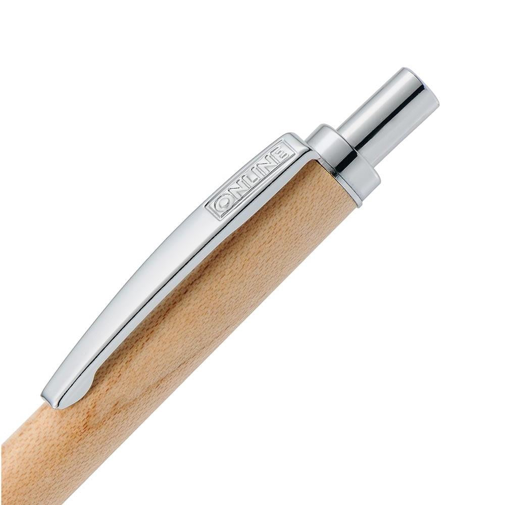 德國製 ONLINE Mini Wood Pen 純木原子筆（楓木） – Be a Shopaholic